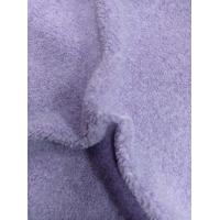 Quality Purple Warp Knitted Fabric Is Soft And Comfortable 550gsm for sale