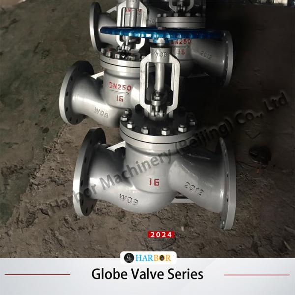 Quality J41H-16/25C Cast Steel Flanged Globe Valve Controlled by Structure for Water for sale