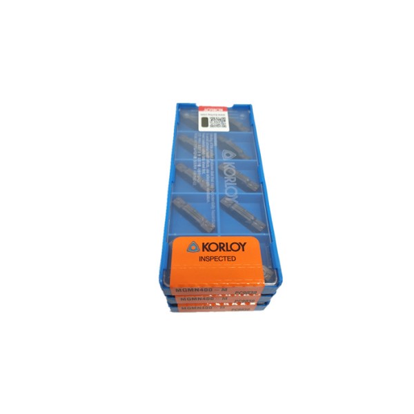 Quality MGMN400-M PC9030 Parting And Grooving Inserts Black Color For Stainless Steel for sale