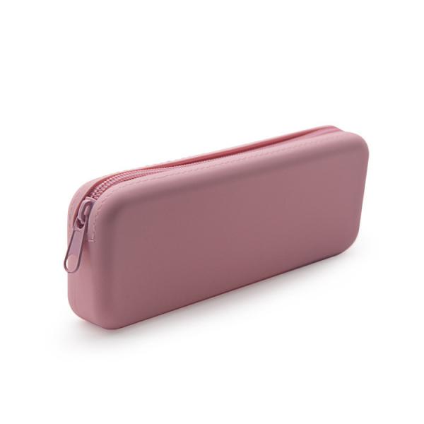 Quality Logo Welcome Customization Student Silicone Storage Bag for Organizing Pens and for sale