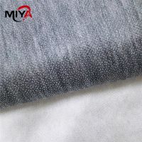 Quality Double Dot Non Woven Fusing Interlining Thermal Bond Polyester for sale
