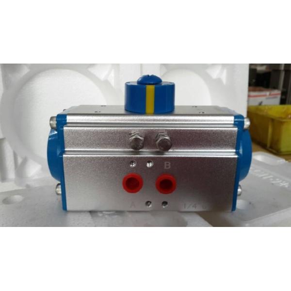 Quality Silver Body Single Action Pneumatic Actuator FC / FO Spring Return Pneumatic for sale