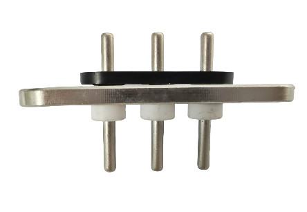 Quality -70℃~ 300℃ 10A - 30A Electroless Nickel Hermetic Compressor Terminals with Bolts for sale