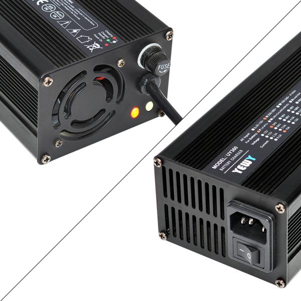 Quality 6a 48v 5a Battery Charger Silver Electronic Power Charger LifePo4 for sale
