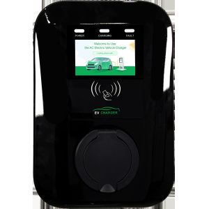 Quality AC Charger With Adapter Wall Mounted 9/11/22KW Plug And Charge TYPE 1 TYPE2 for sale
