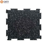 Quality Nontoxic Fitness Rubber Flooring Puzzle Anti Skid Multipurpose for sale