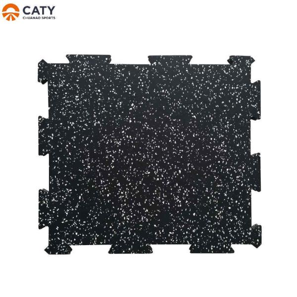 Quality Nontoxic Fitness Rubber Flooring Puzzle Anti Skid Multipurpose for sale