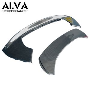 Quality Dry Carbon Fiber Rear Spoiler Assetto Fiorano Type Ducktail Rear Wing Tailored for sale