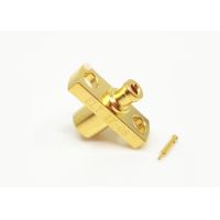 Quality Female Limited Detent 2 Holes Flange SMP RF Connector for sale