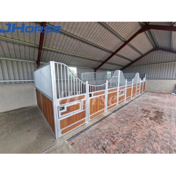 Quality Equine Galvanized European Horse Stalls Bamboo Horse Stable for sale