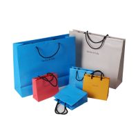 Quality Eco Friendly Paper bag with customized size and logo printed for sale