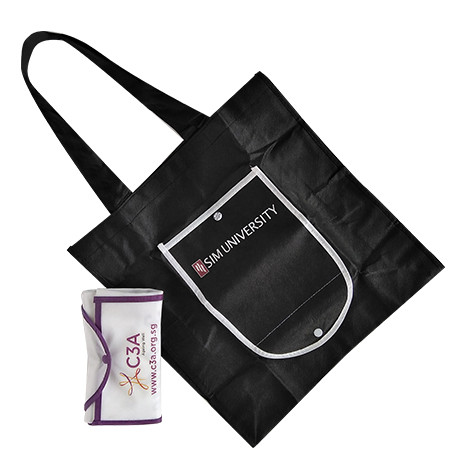 Quality CMYK 37x10x37cm 120gsm Drawstring Non Woven Tote Bags for sale