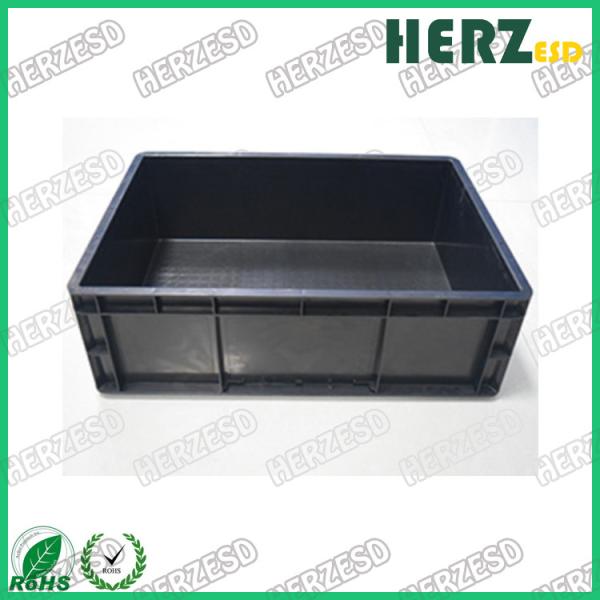 Quality Durable Industry ESD Corrugated Bins , ESD Safe Boxes RoHS Certification for sale