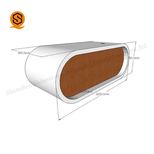 Quality Strong Structure Solid Surface Office Furniture Google Office Desk for sale