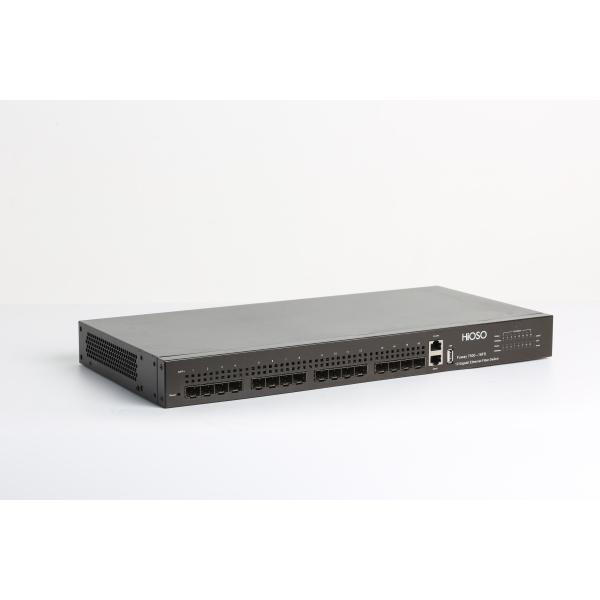 Quality 16Mbit 6 10G SFP+ FX Ports Fiber Cable Switch Support SFP Hot Plug for sale