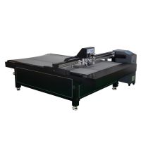 Quality box sample cutting machine, oscillating knife cut and creasing machine, digital cutter, plotter, die cut,  box maker, for sale