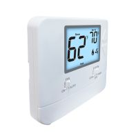 Quality Blue Backlight Adjustable 1 heat 1 cool Simple Thermostat Temperature Control Ranges 41°F To 90°F Designed for sale