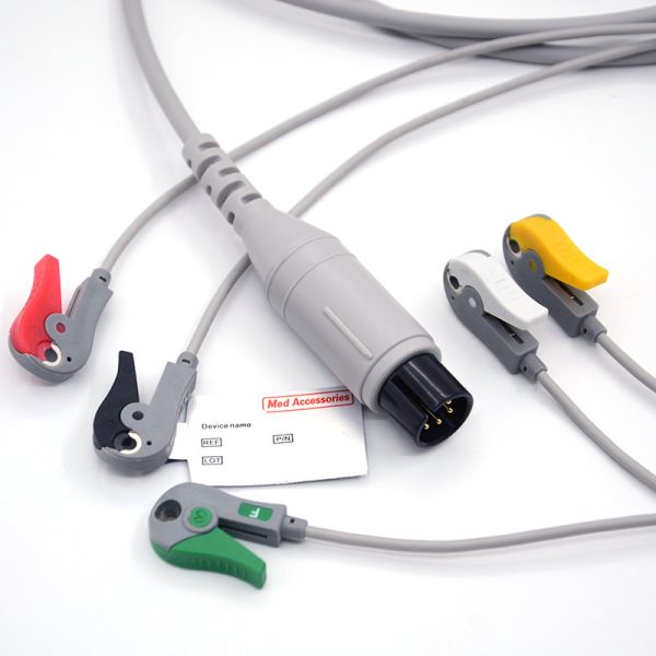 Quality Compatible Mindray Portable Spo2 Probe Sensor Round Connector Pulse Oximeter for sale