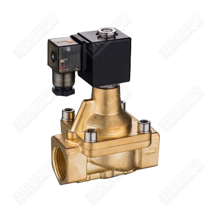 2L Series Steam Brass Solenoid Valve 1/2'' 3/4'' 1'' 1 1/4'' 1 1/2'' 2'' 3