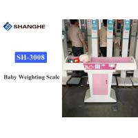 Quality 0 - 3 Years Old Small Baby Weight Measurement Machine , Pink Height And Weight for sale