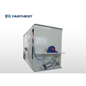 Quality Double Screw Animal Feed Mixer Machine , Steel Grain Mixing Equipment for sale