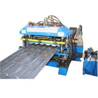 Quality High Speed Step Tile Rolling Forming Making Machine Roof Sheet 0.5mm for sale