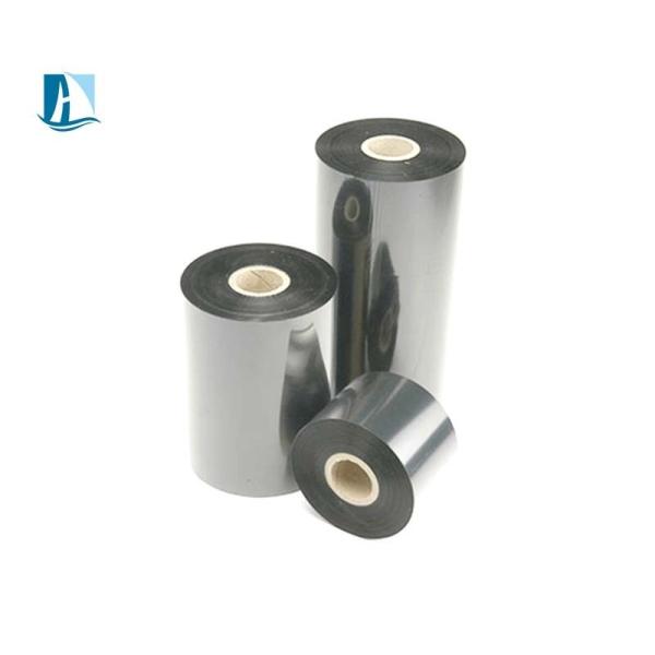Quality COMPATIBLE Custom size black Thermal transfer washing textile resin ribbon for for sale
