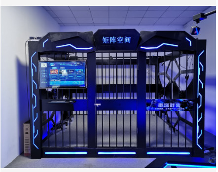 Quality Matrix Space VR Arcade Machine , Vr Shooting Game For Amusement Game Center for sale