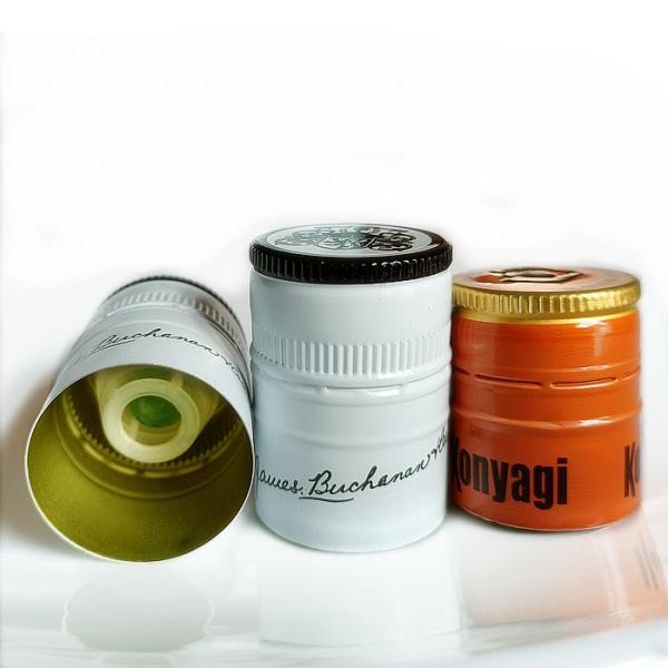 Quality Pilfer Proof Ropp Whisky Bottle Caps Plastic Insert 30X35mm Leakage Proof for sale