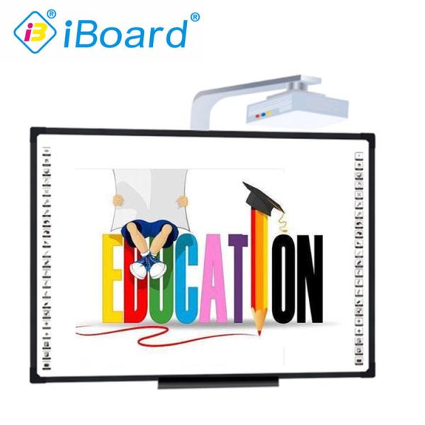 Quality Interactive Projector Board Customized Size 82 To 120 Inch Finger Touch Smart for sale