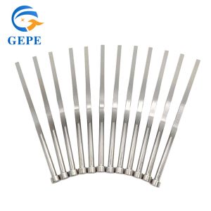 Quality SKD61/H13 Straight Flat Thimble Wear Resistant High Precision Stepped Pin for sale