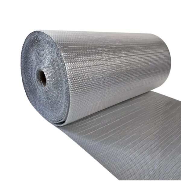 Quality 12mm 4 Layers Thermal Foil Bubble Insulation For Customized Chase Blue Pipe Wrap for sale