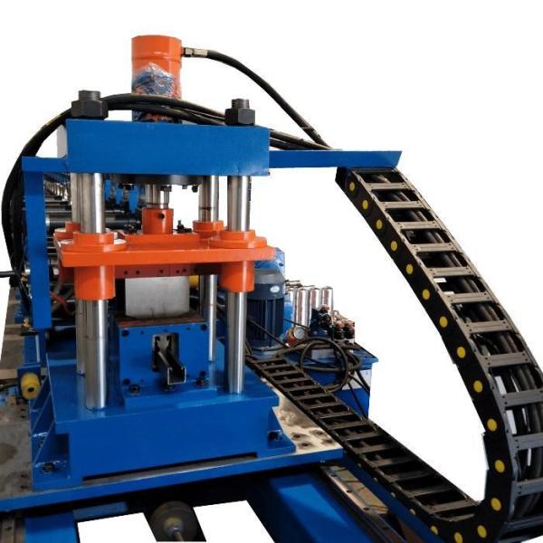Quality Hydraulic Cutting Solar Strut Channel Roll Forming Machine 16 Stations 10-15m for sale