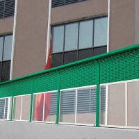 Quality Glass Reinforced Plastic Sound Barrier , Highway / Railway Soundproof Barrier for sale