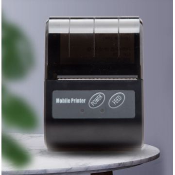 Quality ESC POS Bluetooth Barcode Scanner 203dpi 58mm Bluetooth Thermal Printer for sale