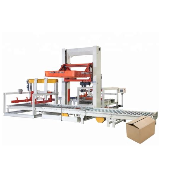Quality Stacking Robot Palletizer Machine 380V Auto Stretch Wrap Machine for sale