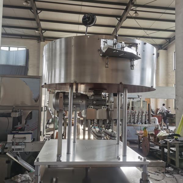 Quality Touch Screen Automatic Inline Capping Machine FXZ 2400 Bottles Per Hour for sale