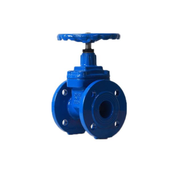 Flange Type Soft Seated Water Gate Valves Rubber Wedge Gate Valve from ...