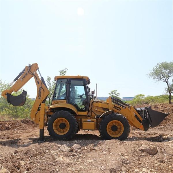 Quality 10500KG Construction Backhoe Loader Excavator With Heavy Duty Axles for sale