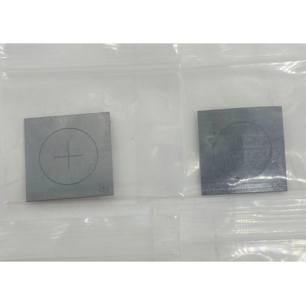 Quality ASME-2007 Magnetic Particle Testing PAGE Number V Test Shim Test Piece CX-230 for sale