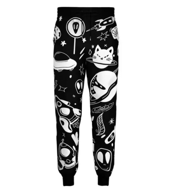 Quality Customization Sublimation Print On Demand Sweatpants Regular Fit for sale