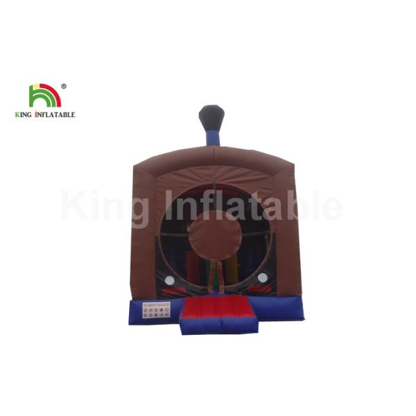 Quality Children Inflatable Jumping Castle , 0.55mm PVC Commercial Inflatable Trampoline for sale