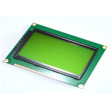 Quality COB Yellow Green LCM Custom TFT Display 128 X 64 Resolution STN Blue Negative for sale