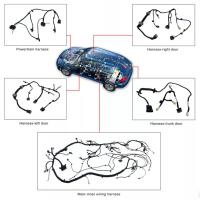 Quality Insulated Wire Harness Cable Assembly Copper , Equivalent Auto Wiring Harness for sale