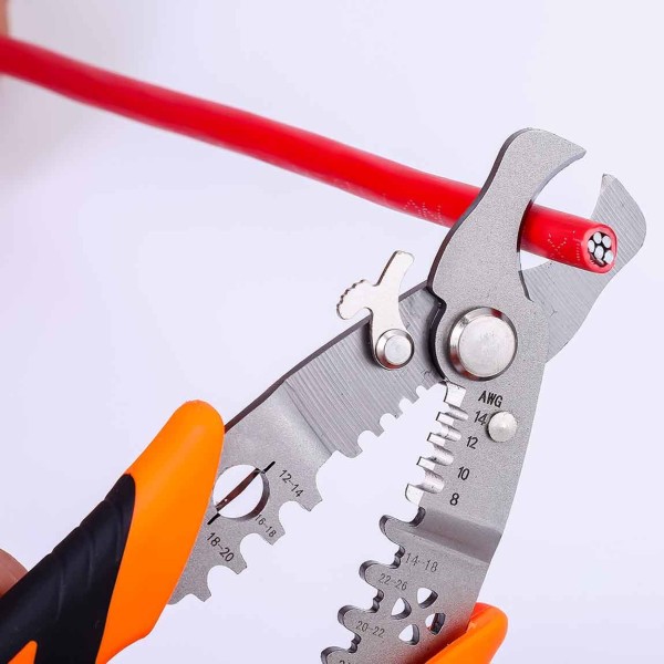 Quality 20GP Commercial Electric Wire Cable Stripper Pliers Multi Purpose OEM for sale