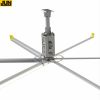 china 1.5KW 24FT low speed HVLS Industrial Fans for home Residential