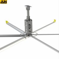 Quality 1.5KW 24FT low speed HVLS Industrial Fans for home Residential for sale