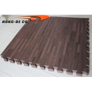 Quality Non-Toxic Soft Wood Grain Floor 24"X24' for sale