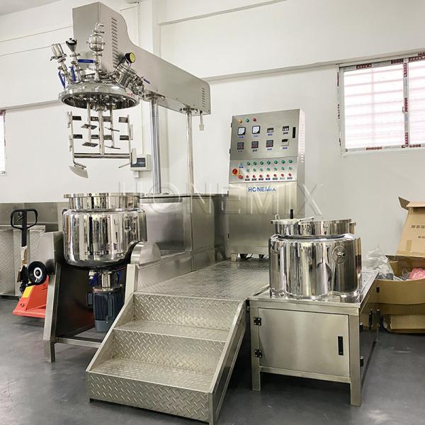 Quality Versatile Vacuum Emulsifying Mixer Machine Electric Steam Heating for sale