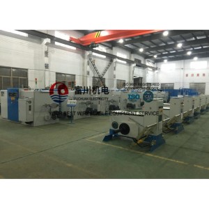 Quality 630 Active Pay Off Double Twist Bunching Machine Double Wire Twisting Pneumatic for sale